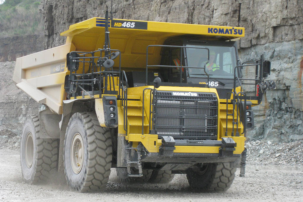 Komatsu HD465-8 Mechanical Trucks Specs | SMS Equipment