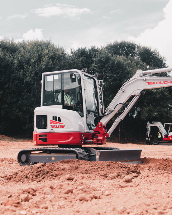 Takeuchi TB335R Compact Excavators Specs | SMS Equipment