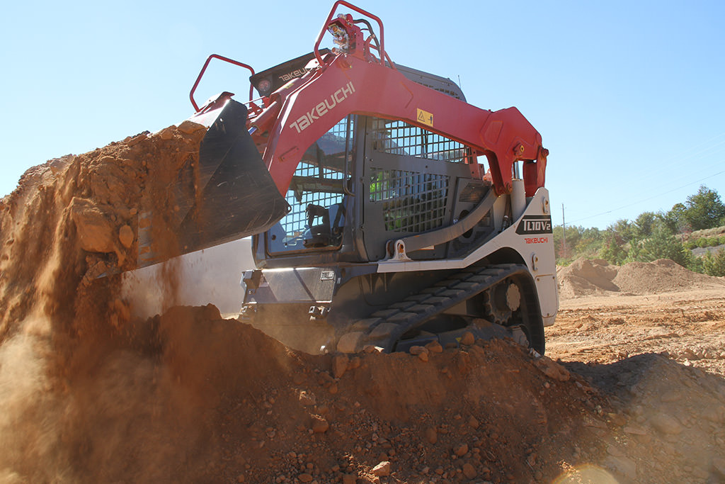 Takeuchi TL10V2 - Vertical Cab Tracked Skid Steers Specs | SMS Equipment