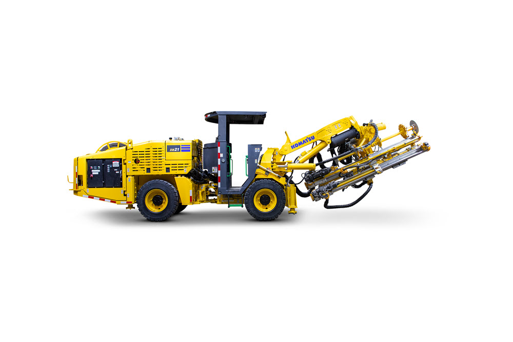 Komatsu ZB21 Boulonneuse (roche dure) souterraines Spécifications | SMS ...
