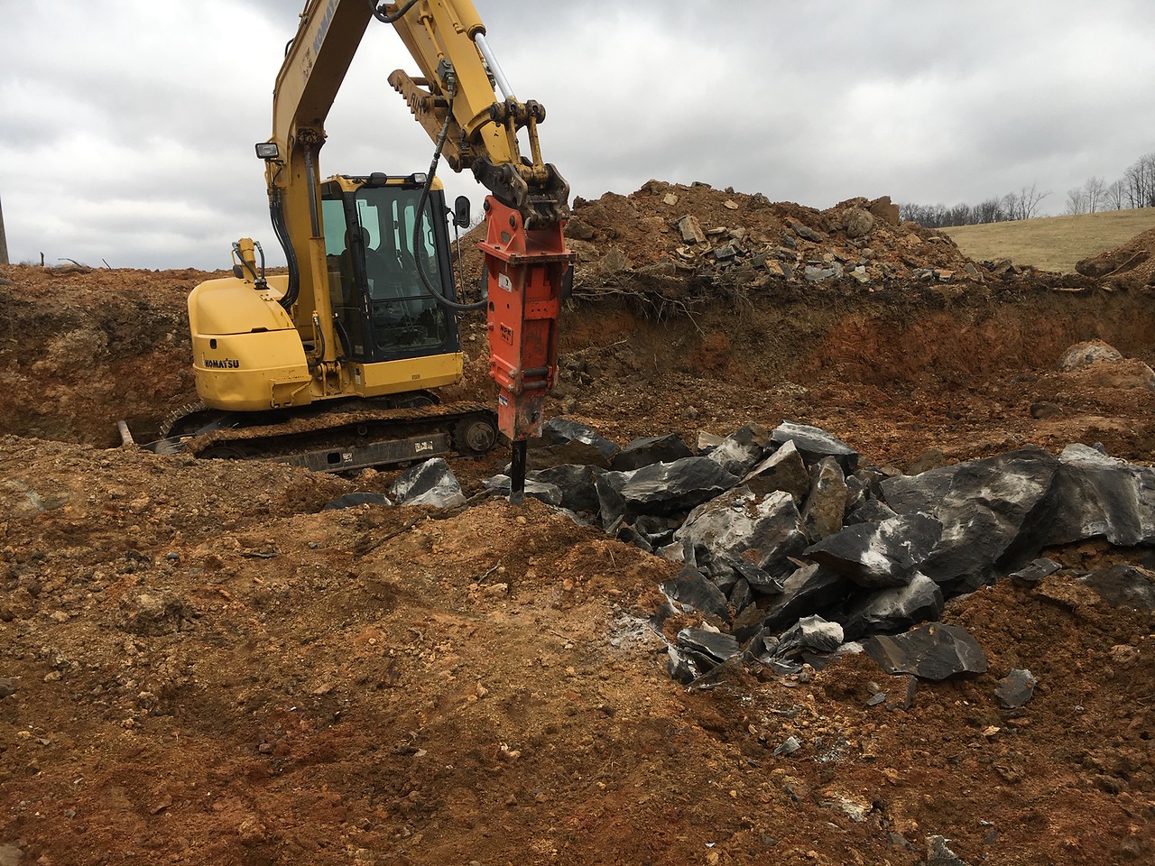 NPK PH4 Hydraulic Hammers Specs | SMS Equipment