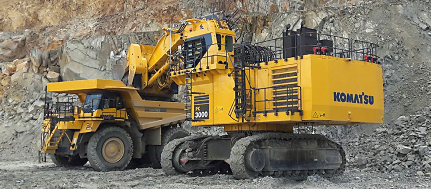 Komatsu PC3000-11 Mining Shovels Specs | SMS Equipment