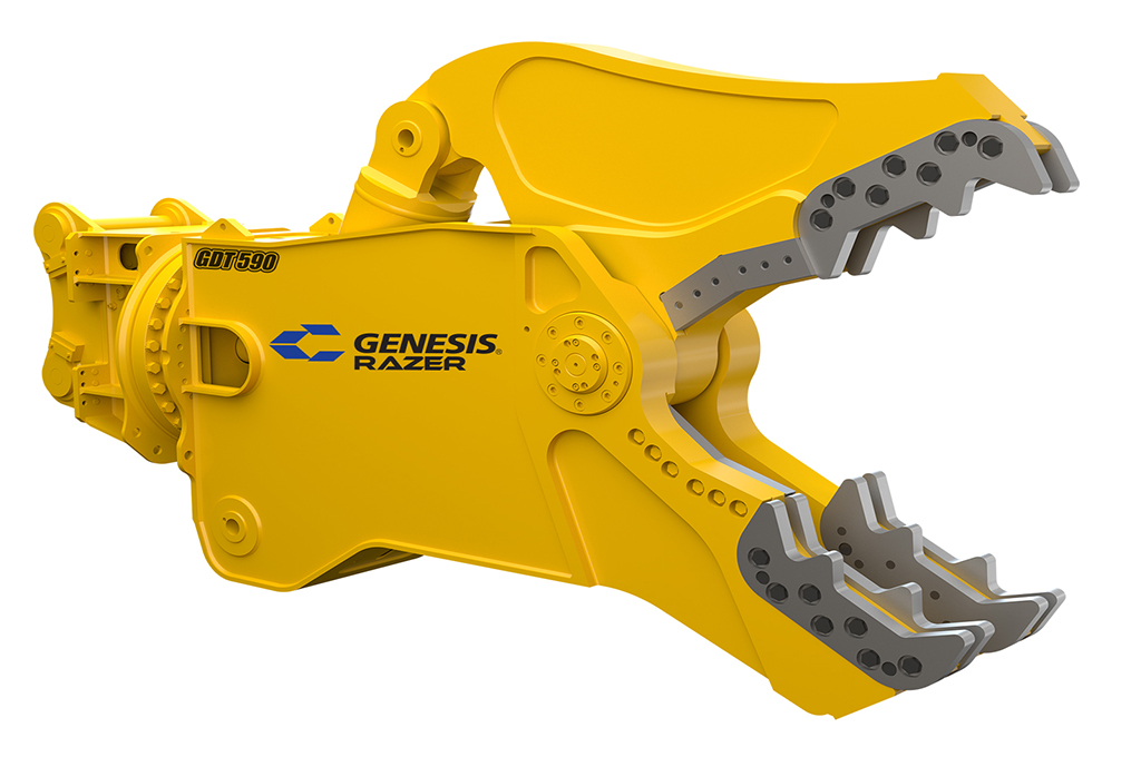 Genesis GDT 590 Razer Concrete Pulverizers Specs | SMS Equipment