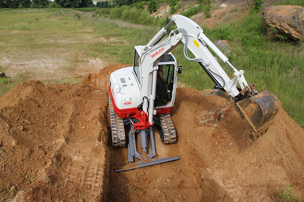Takeuchi TB260 Compact Excavators Specs | SMS Equipment