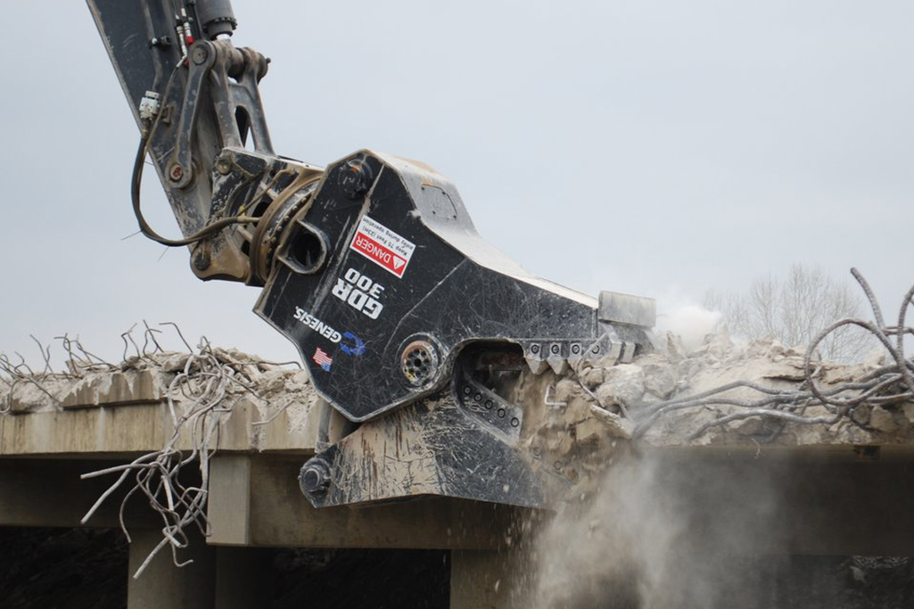 Genesis GDR 300 Demolition Recycler Multi-Jaw Demolition Tools Specs ...