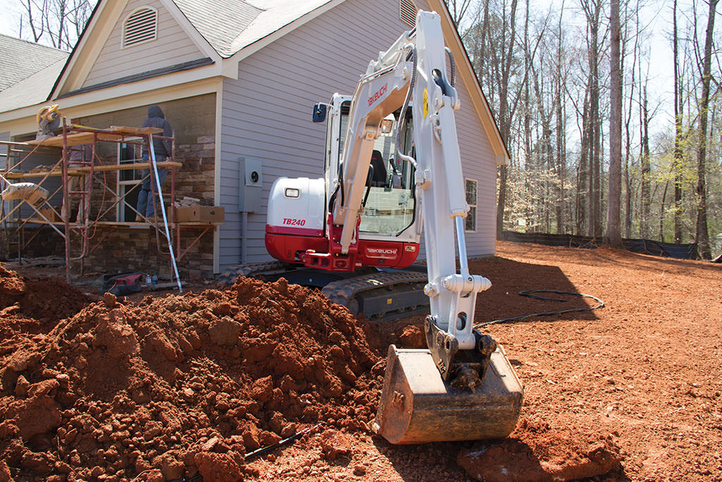 Takeuchi TB240 Compact Excavators Specs | SMS Equipment