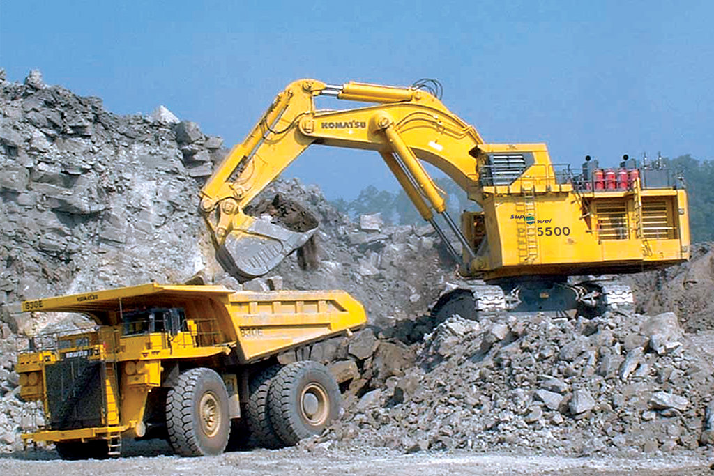Komatsu Pc5500