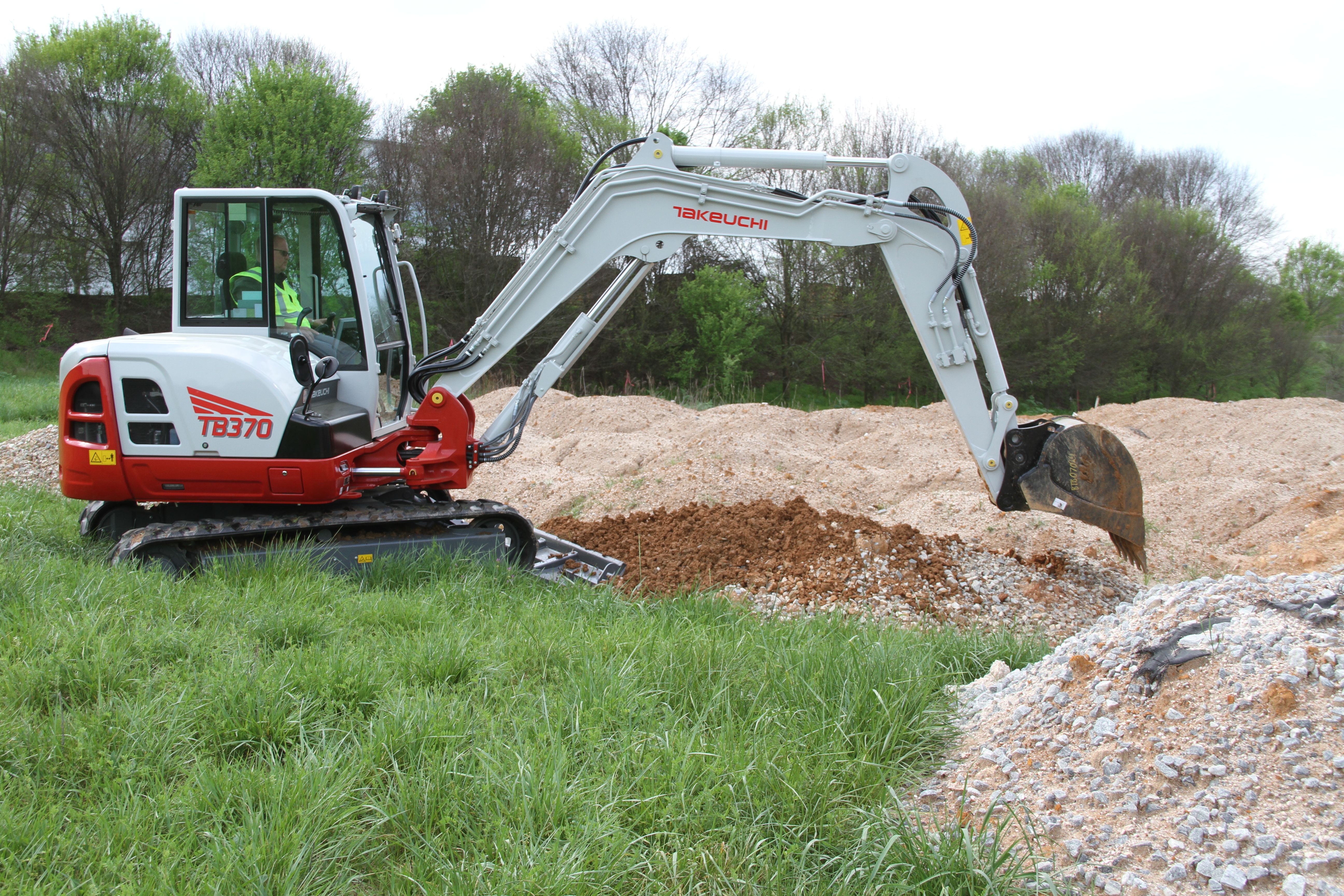 Takeuchi TB370 Compact Excavators Specs | SMS Equipment