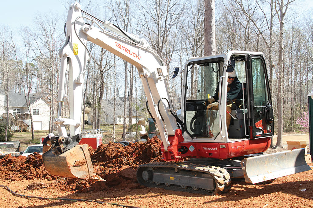 Takeuchi TB240 Compact Excavators Specs | SMS Equipment
