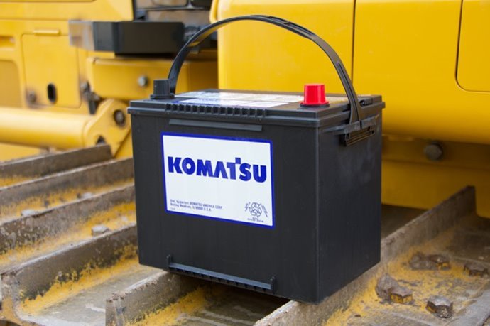 Komatsu offers a wide range of genuine batteries proven to perform and ...