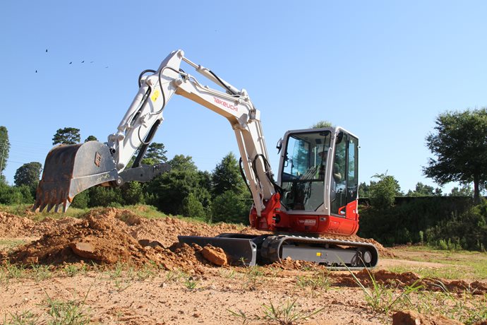Takeuchi compact excavator provides versatility, durability in 4.5 ...