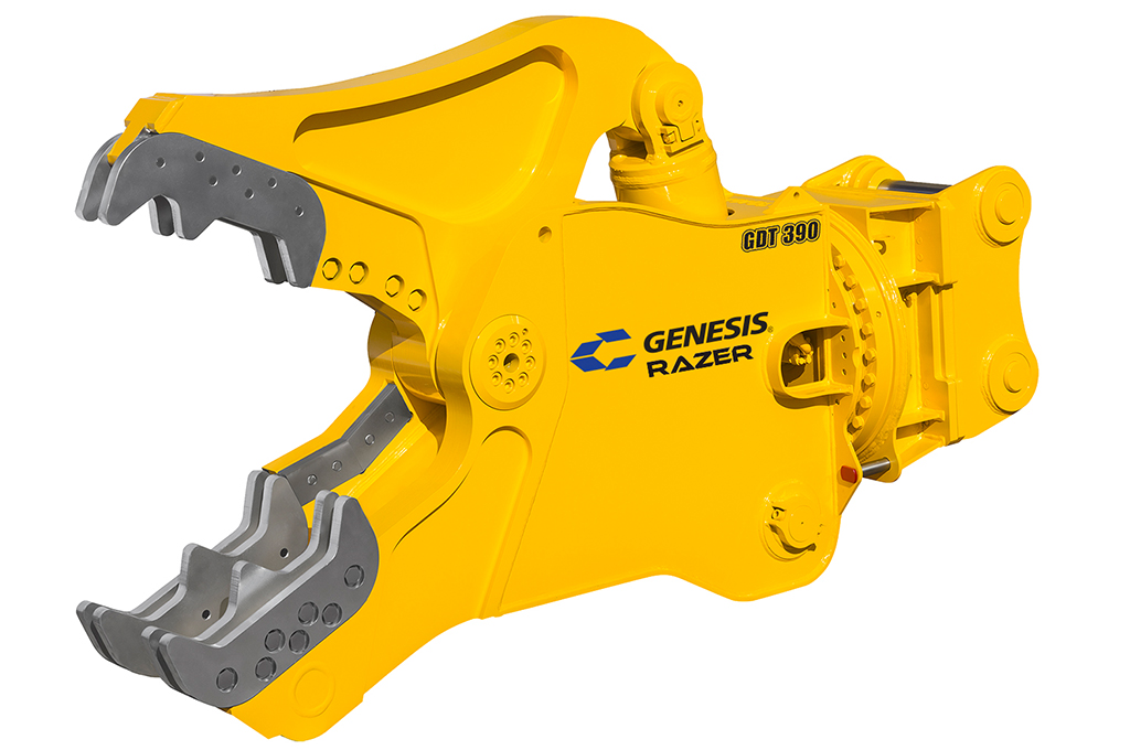 Genesis GDT 390 Razer Concrete Pulverizers Specs | SMS Equipment