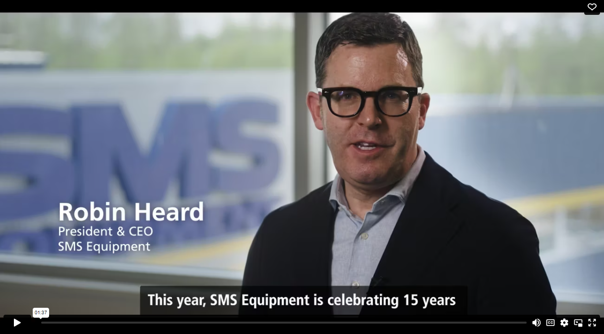 Celebrating 15 Years of SMS Equipment | SMS Equipment