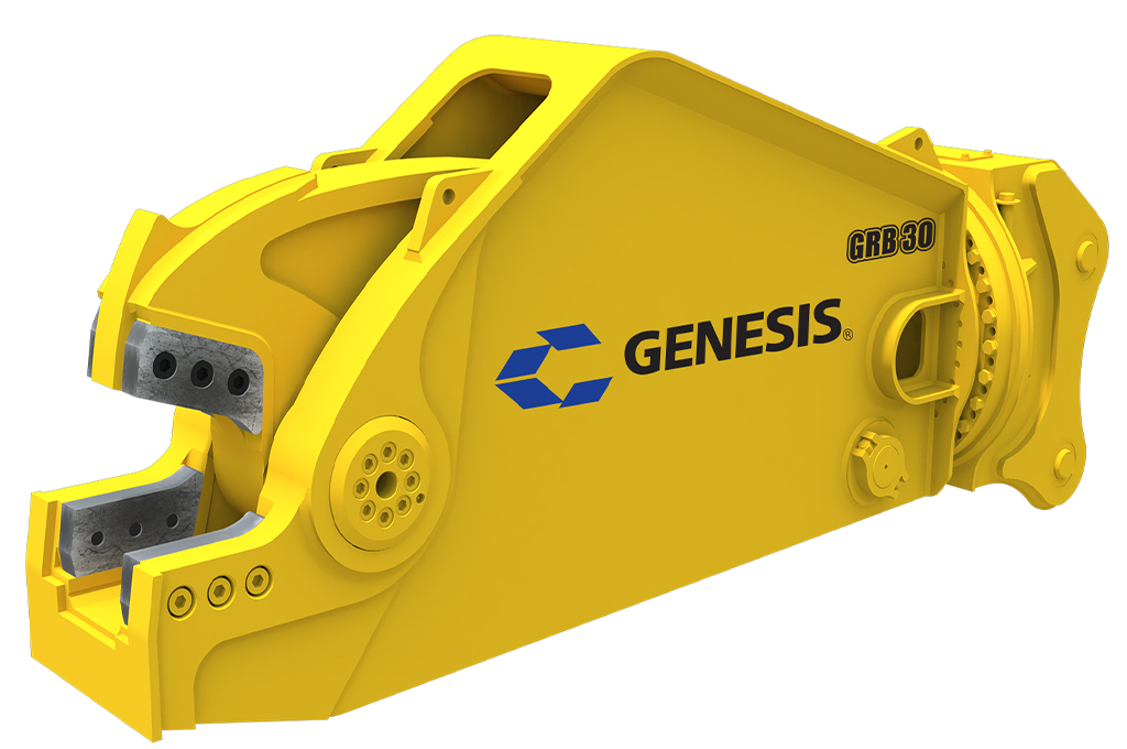 Genesis GRB 30 Rail Breaker Demolition Shears Specs | SMS Equipment